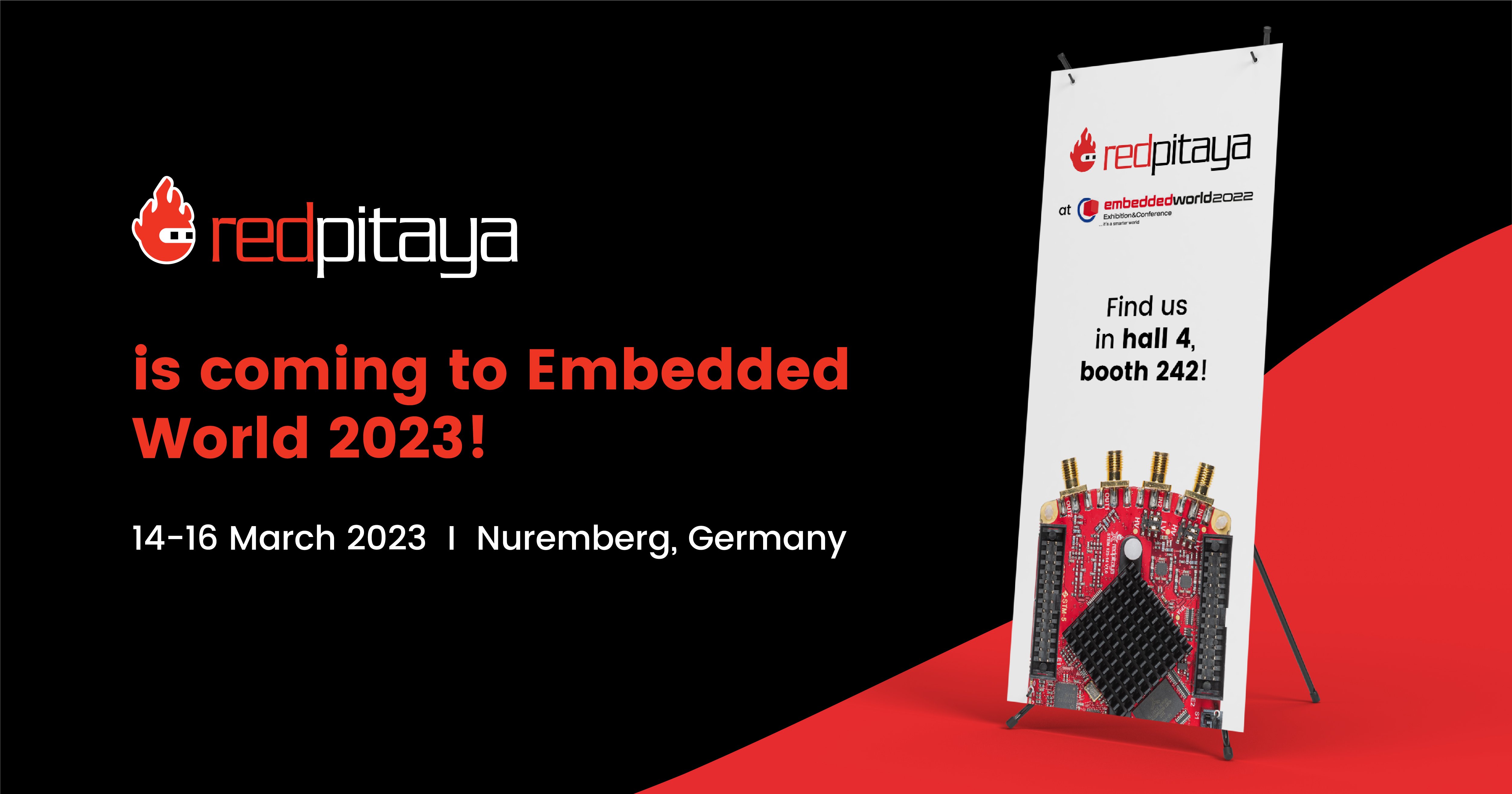 Meet us at Embedded World 2023